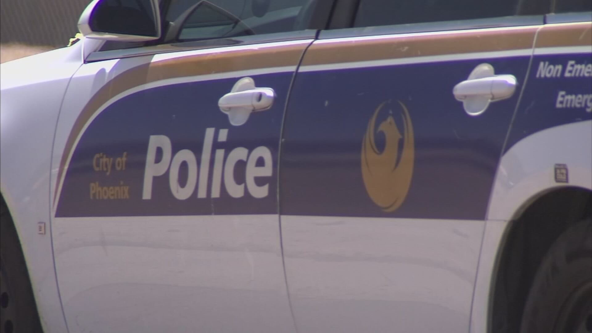 Phoenix Police Use Patrol Vehicle To Stop Armed Robbery Suspect