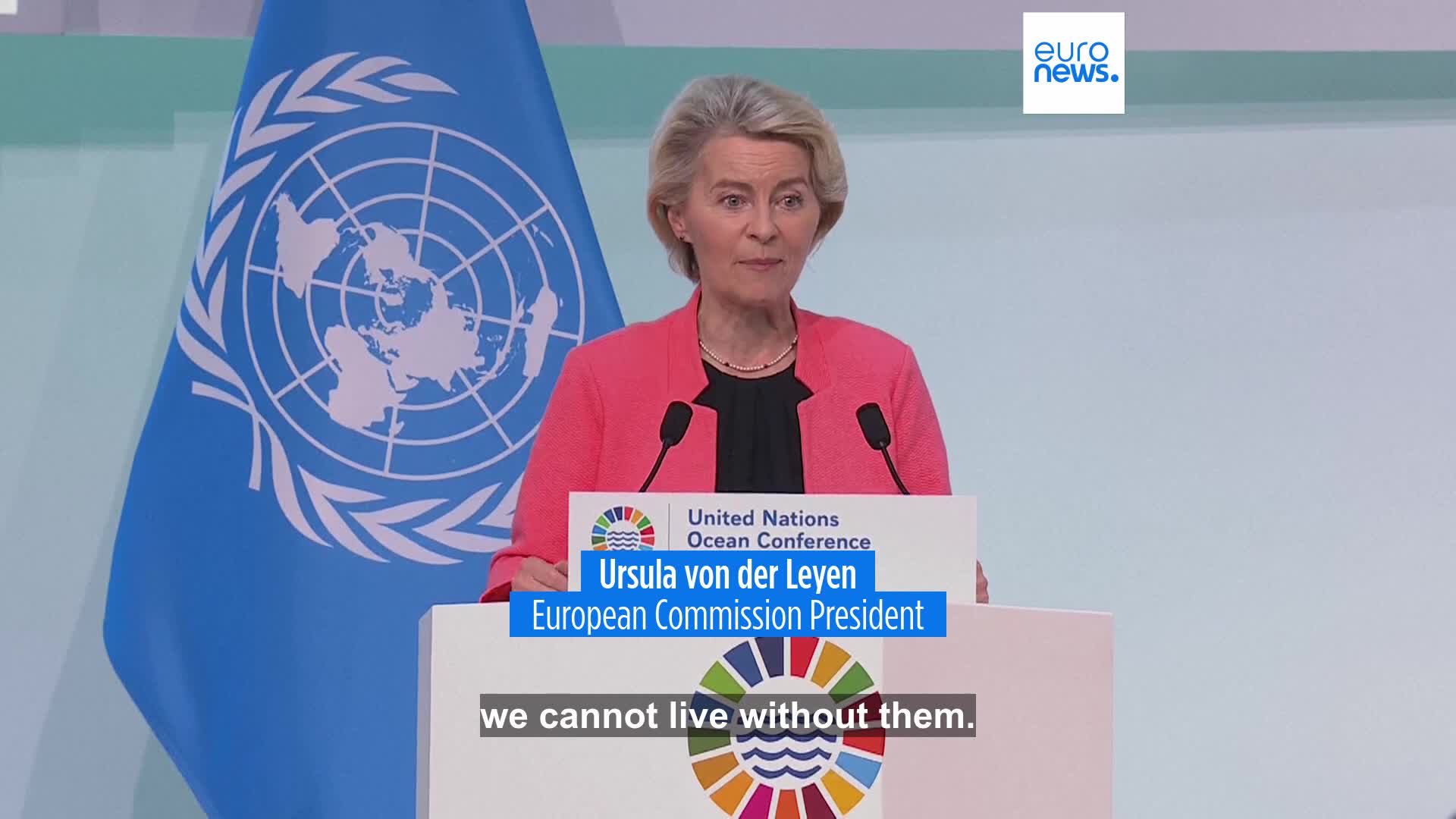 European Commission chief von der Leyen unveils EU ocean pact at UN ...