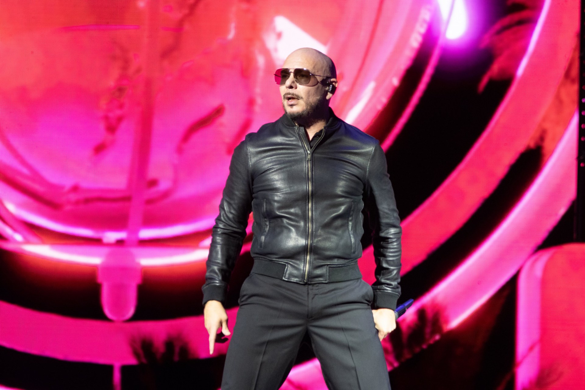 Pitbull review: Bald caps take over Manchester show