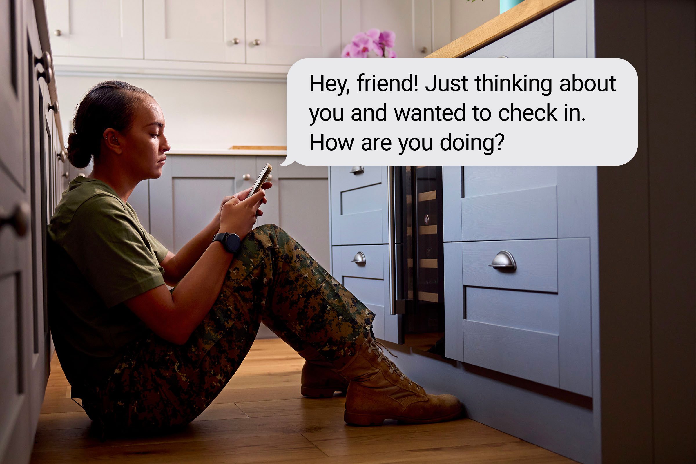 14 Perfectly Worded Texts to Send Someone with Depression