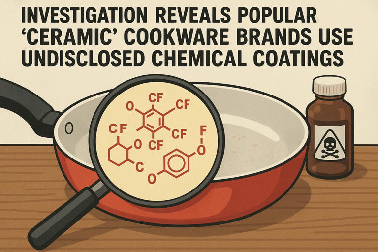 Celebrity-backed cookware brands make contain toxic chemicals