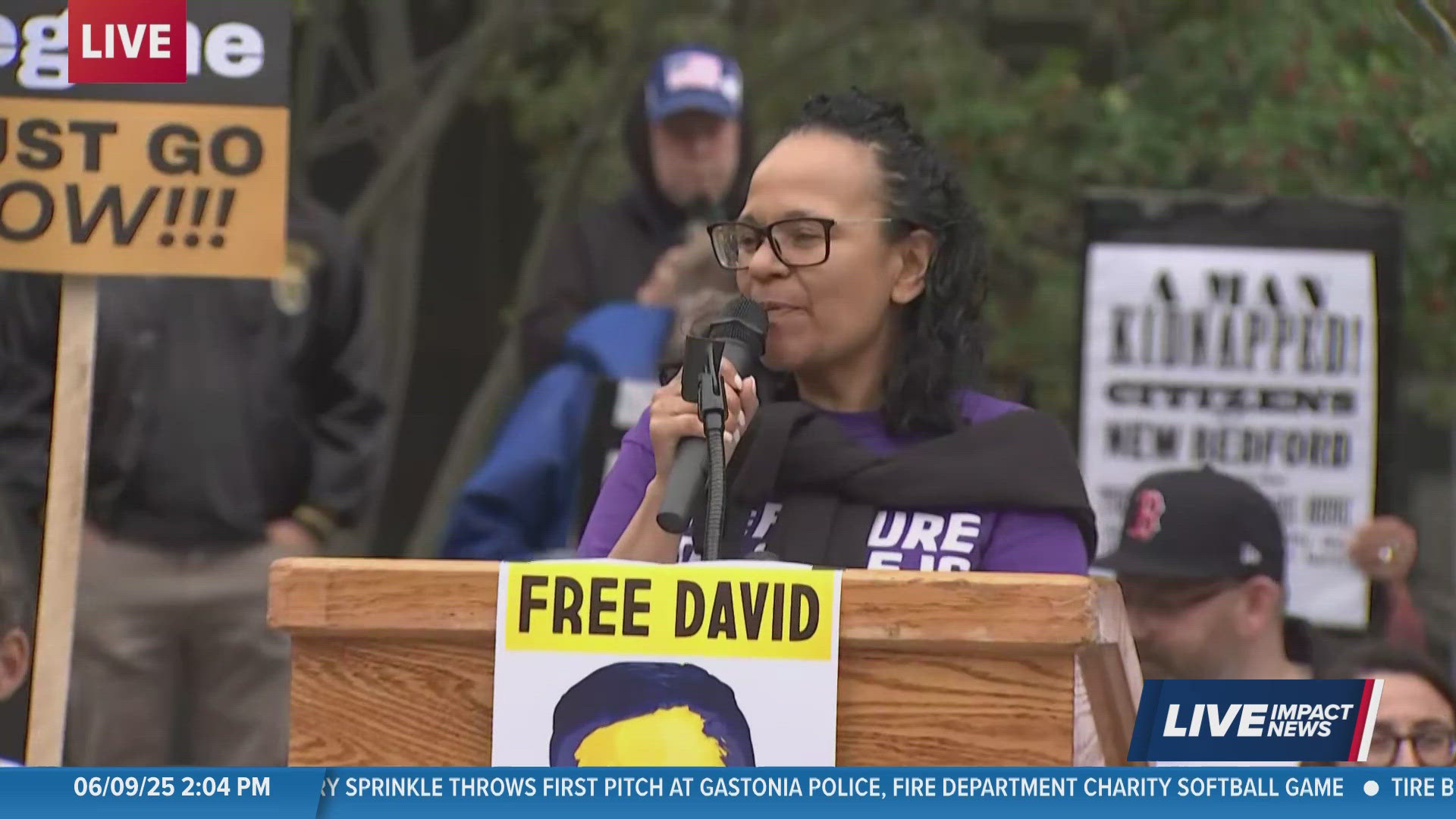 Boston rally calls for ICE to release immigrant rights advocate