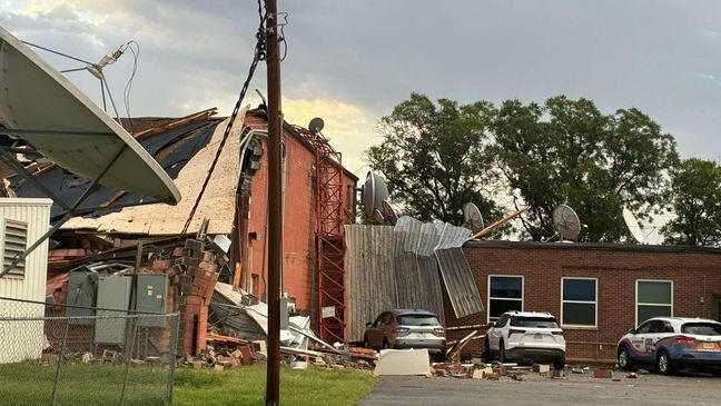 National Weather Service reports damages were caused by microbursts ...