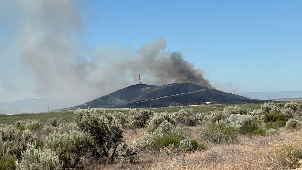 Crews responding to 337-acre Cinder Fire near Mountain Home