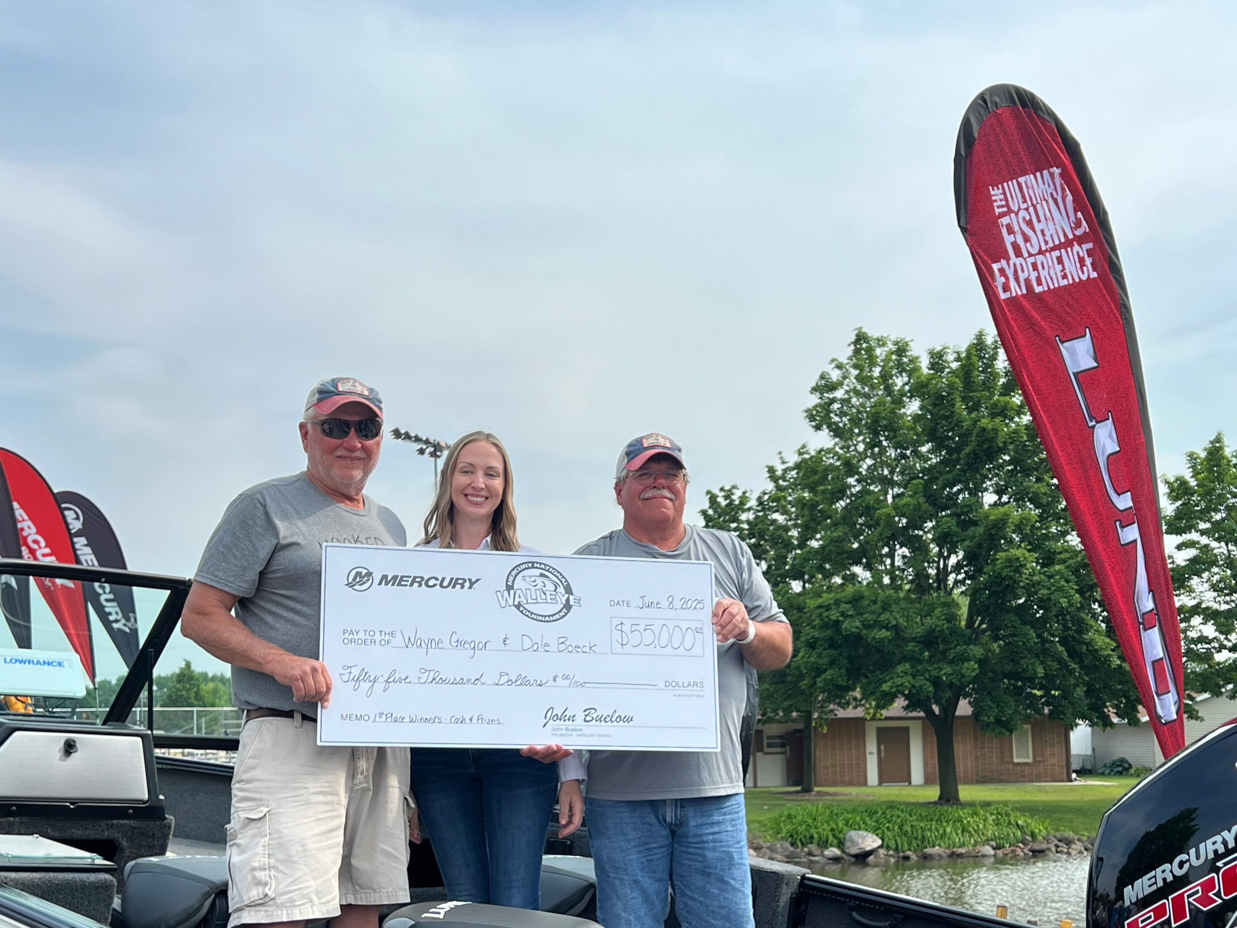 Mercury National Walleye Tournament crowns 2025 champions
