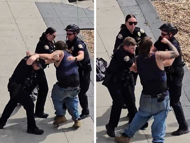 Suspect Beats Up 3 Cops Before Getting Arrested, Video Shows