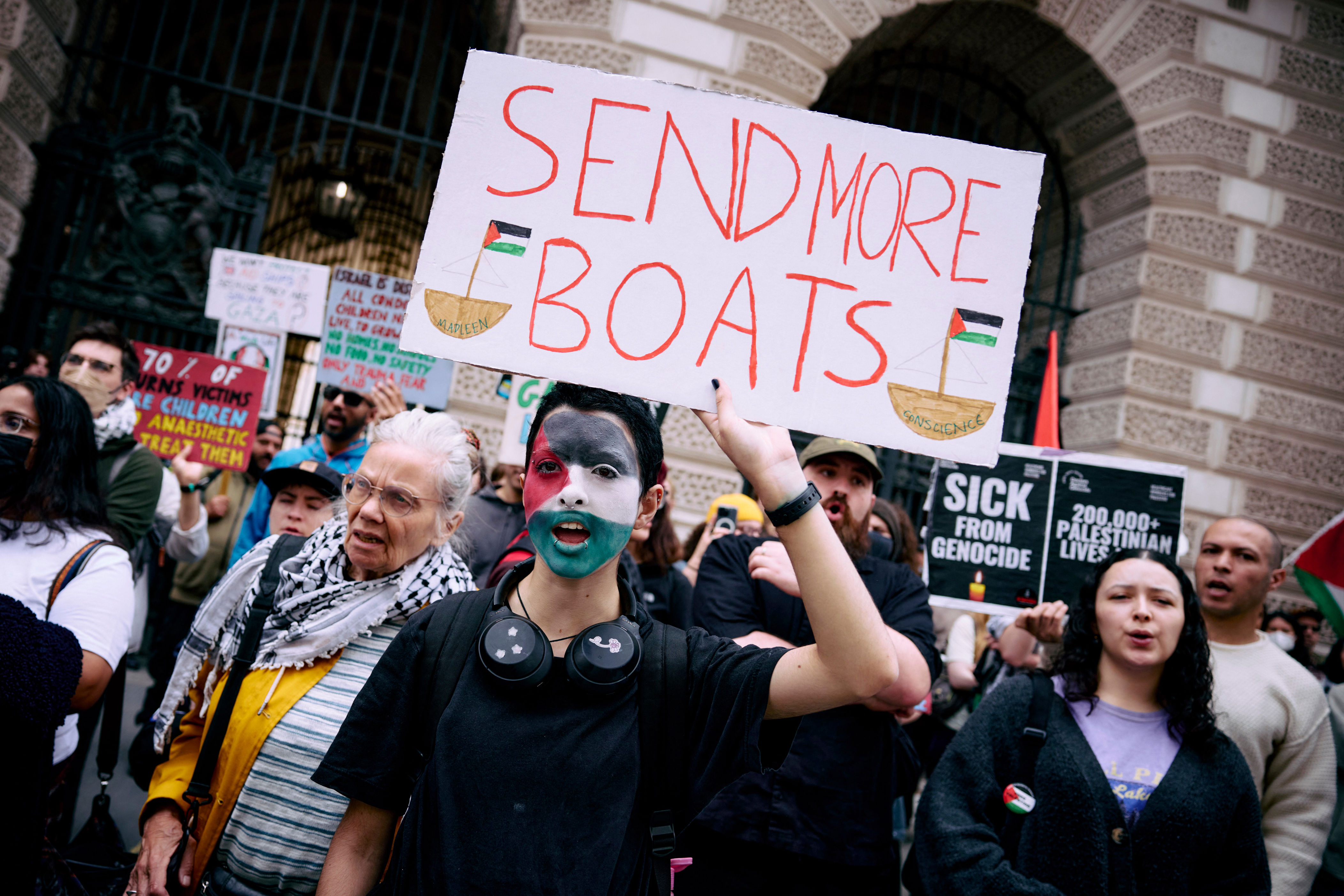 Israel Draws Outrage For Seizing Gaza-Bound Aid Boat And Detaining ...