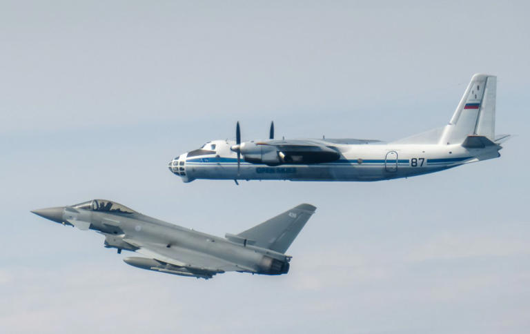 NATO jets intercept two Russian spy planes over Baltic Sea