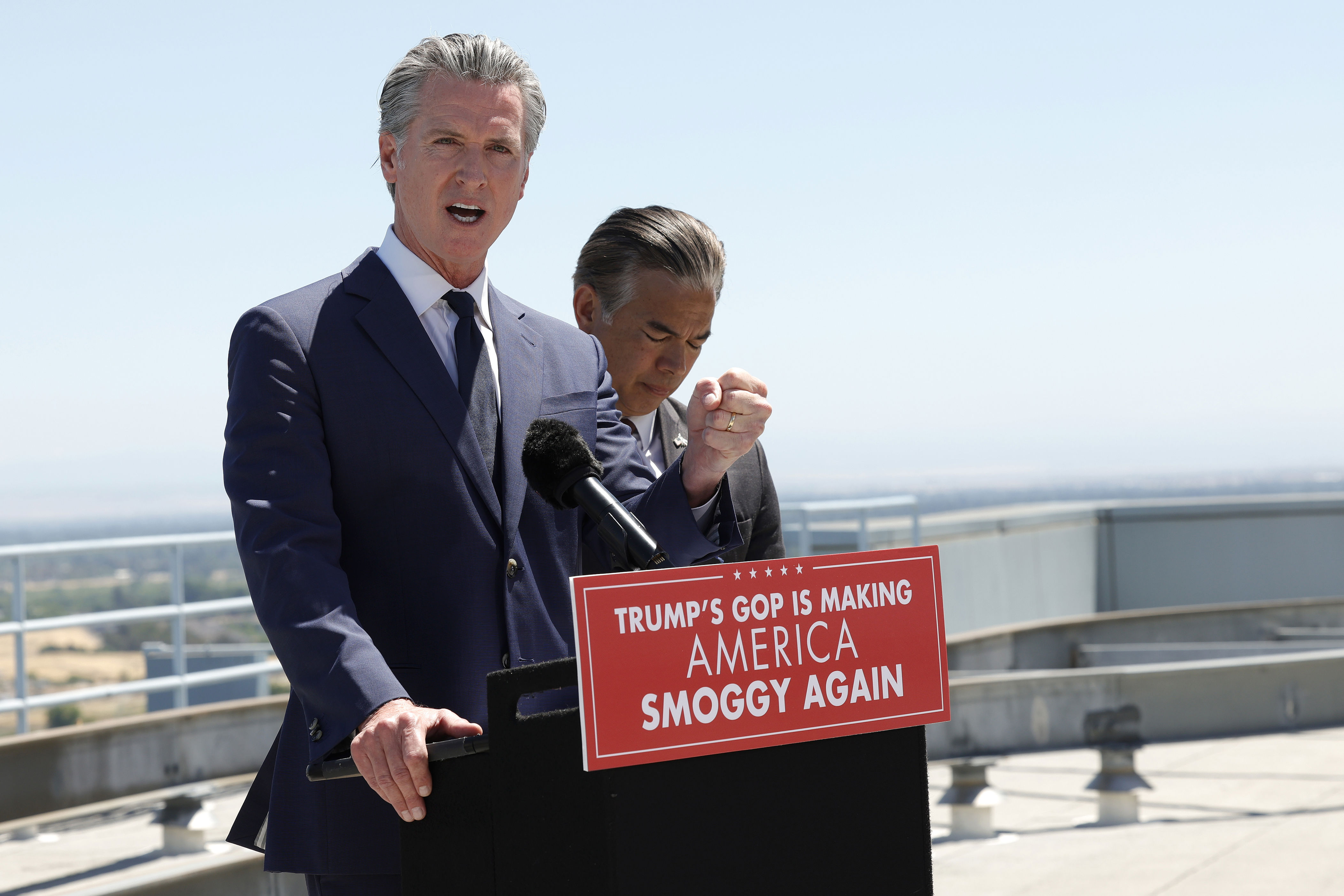 Newsom in interview: Trump’s actions echo authoritarian regimes