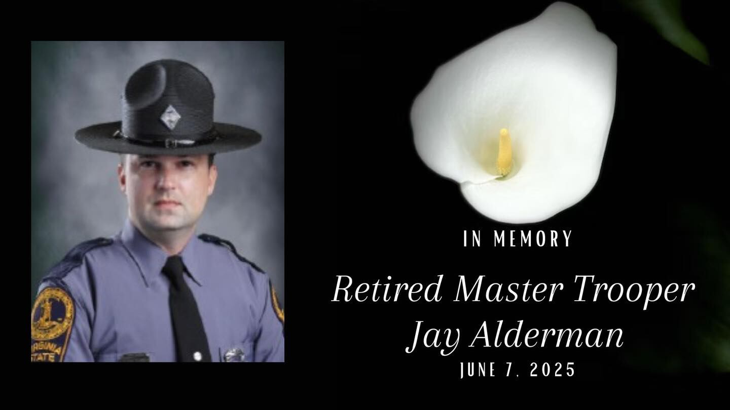 Virginia State Police mourn loss of retired master trooper