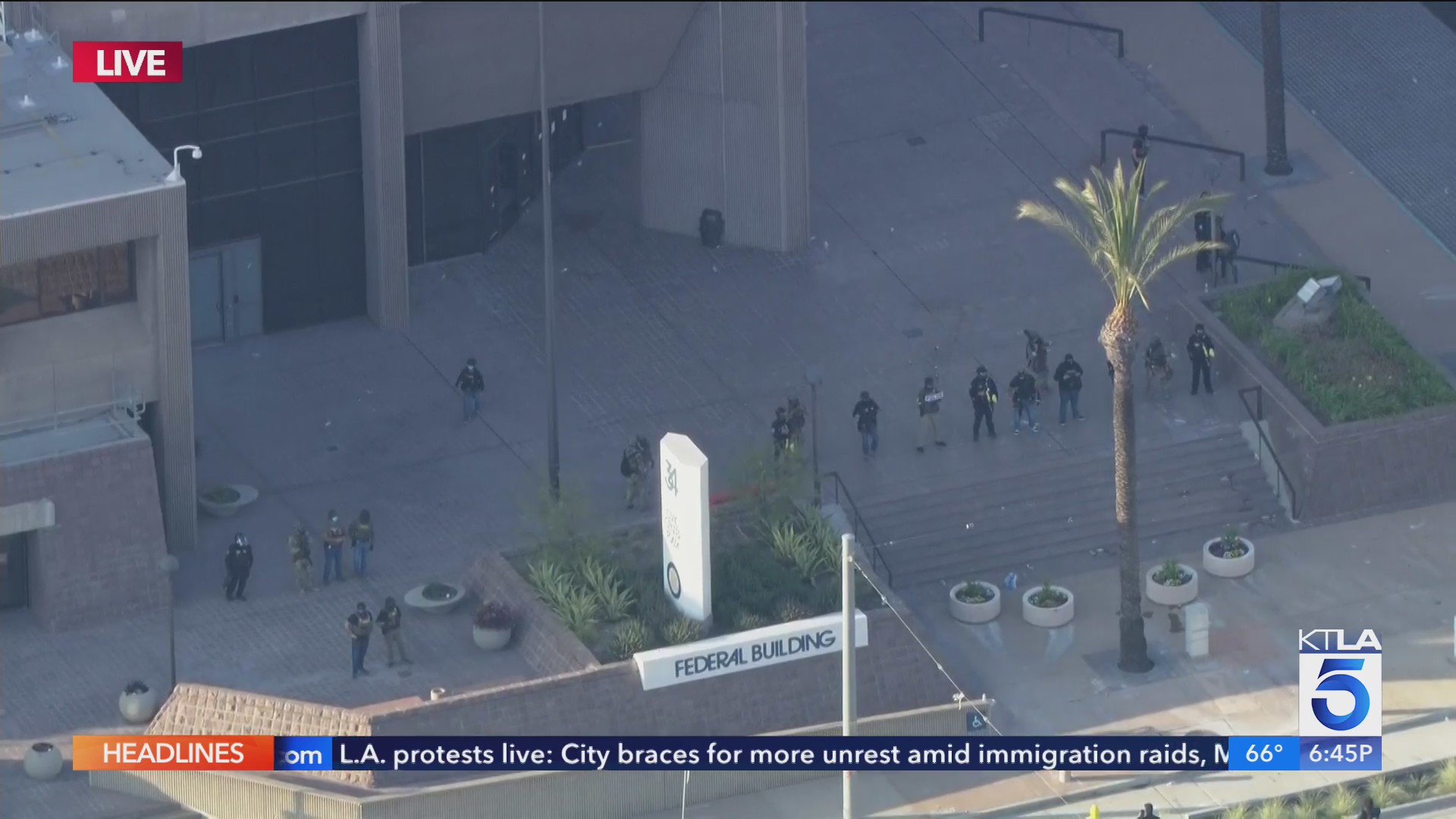 ICE raids protests start in Santa Ana