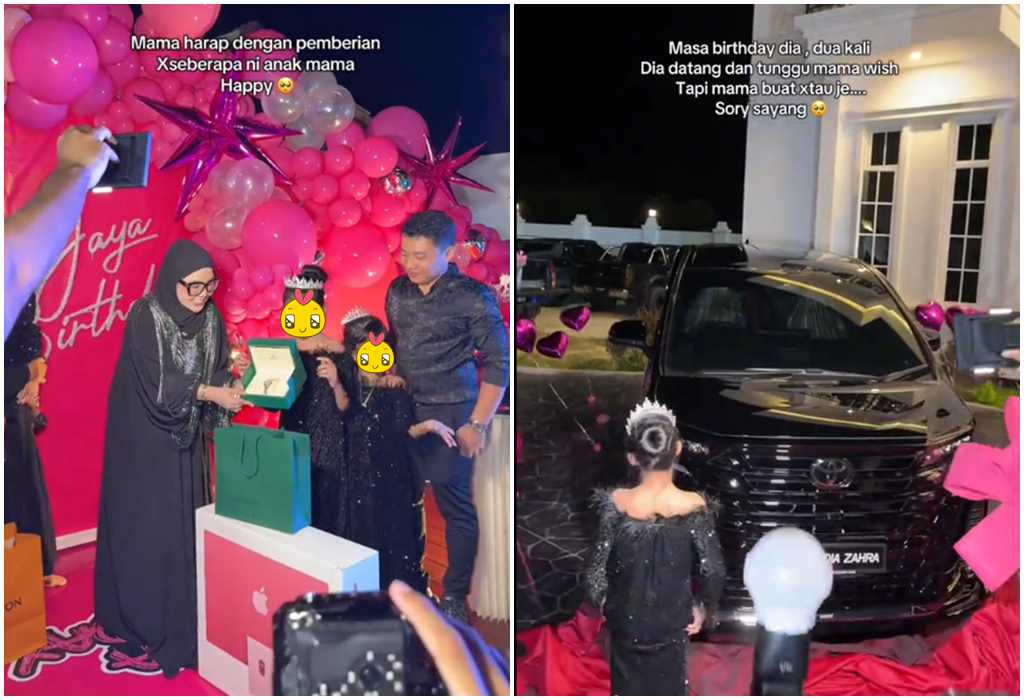 女富豪11歲愛女生日！送LV、名錶豪車 「抱歉媽只花707萬」網炸鍋