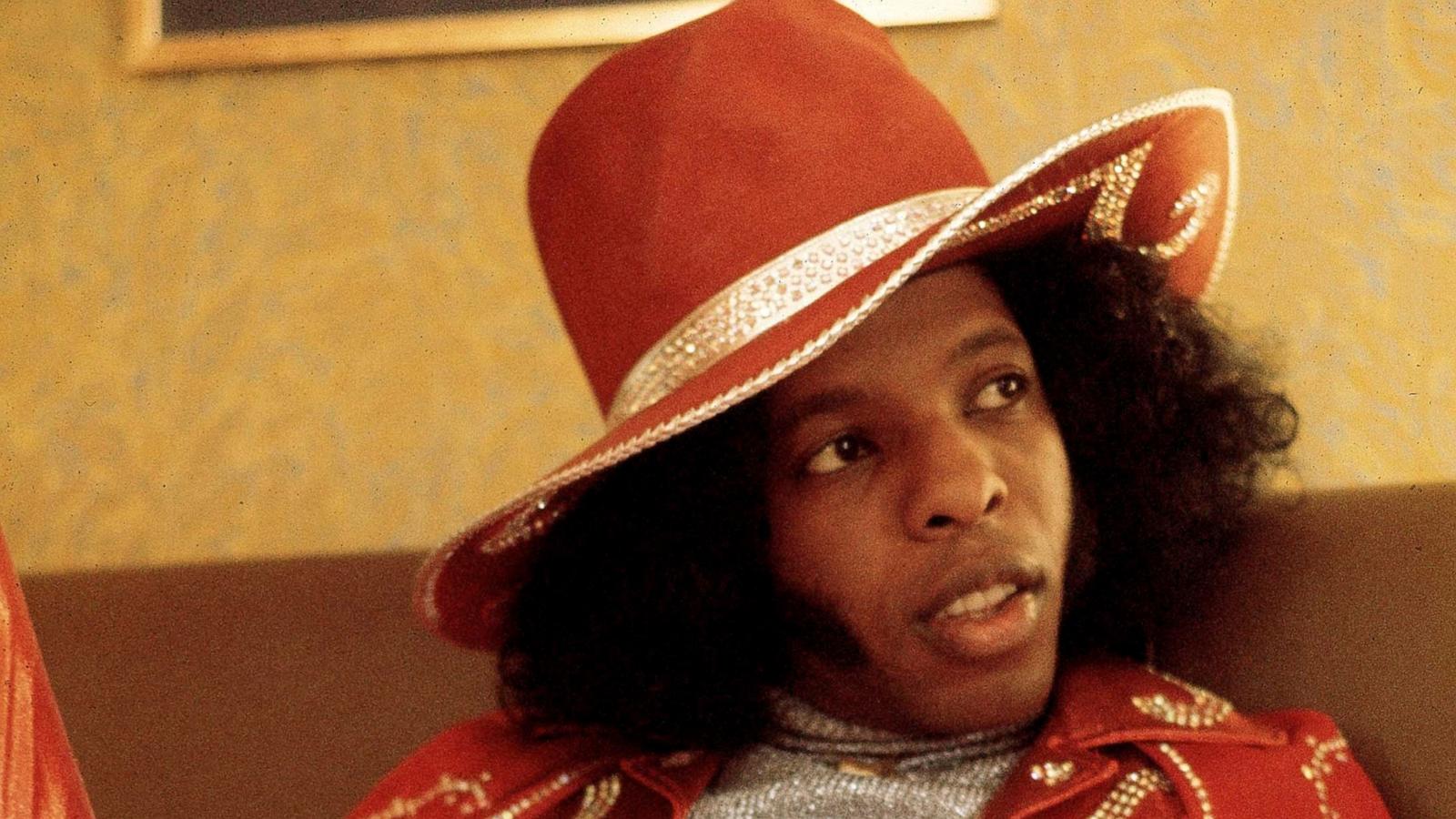 Sly Stone, pioneering leader of funk band Sly and the Family Stone ...