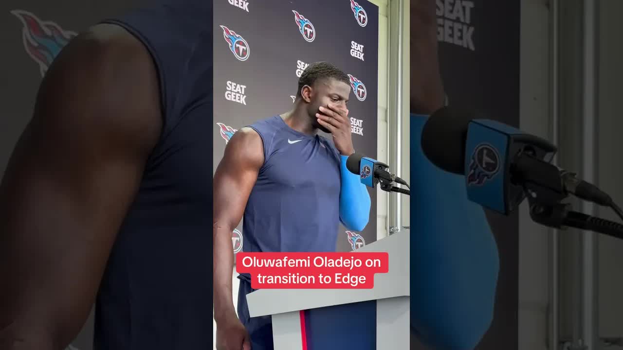 #Titans edge Femi Oladejo is excited to “be a Titan and play football ...