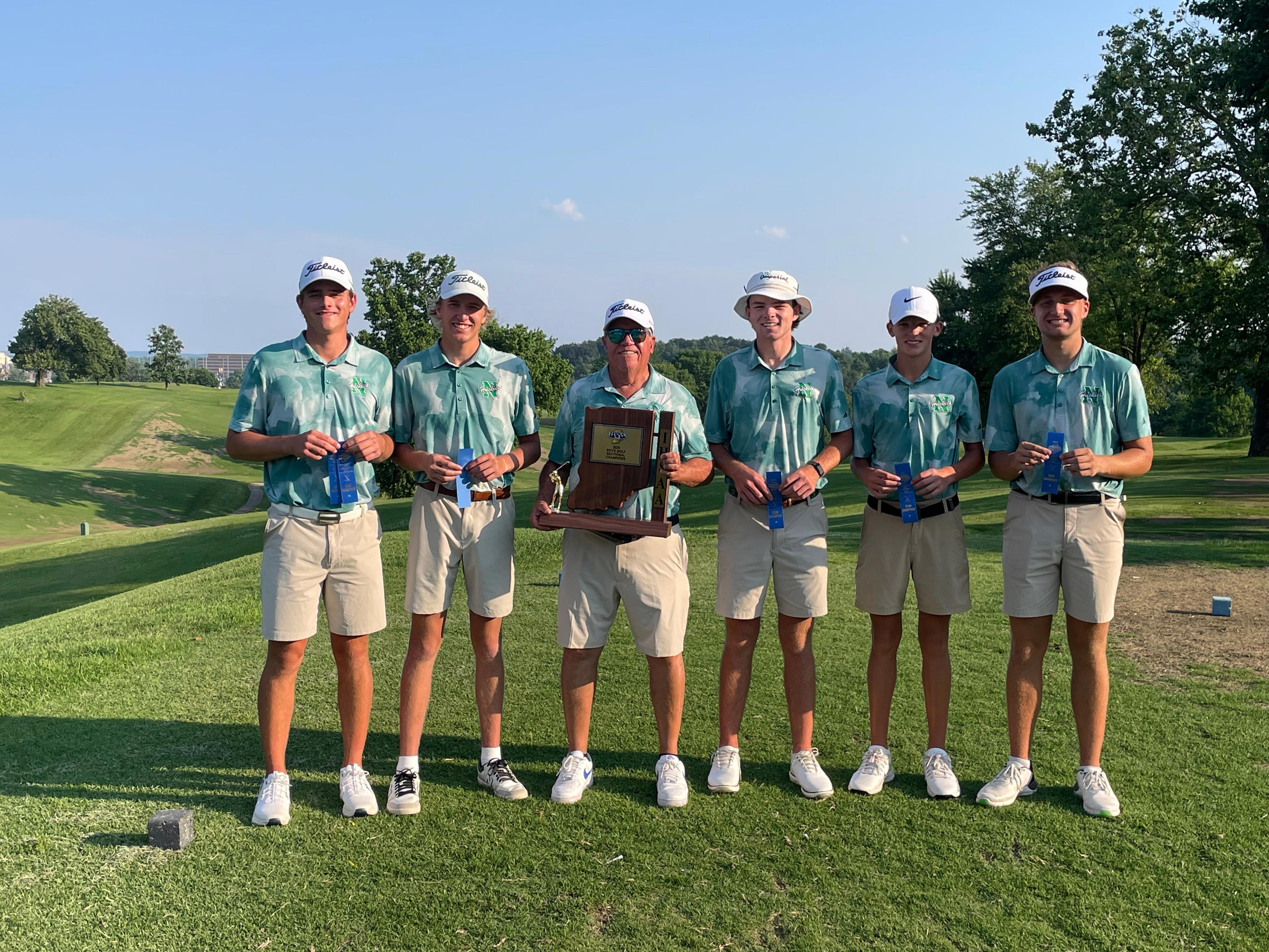 Evansville North's boys golf sectional winning streak received its ...