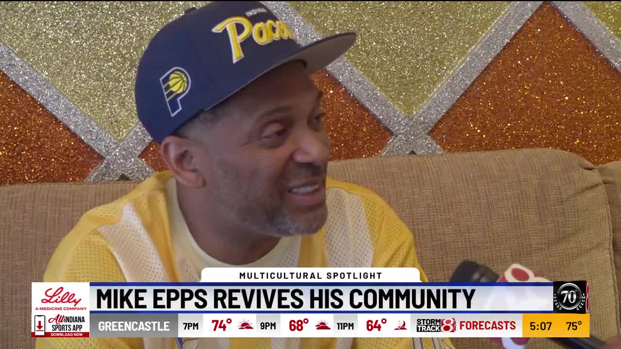 Comedian and actor Mike Epps works to revive his Indianapolis community