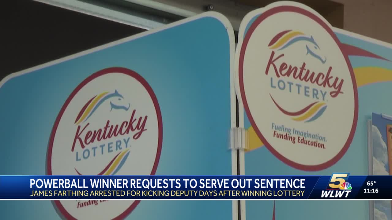 Kentucky Powerball winner charged with battery requests to serve out ...