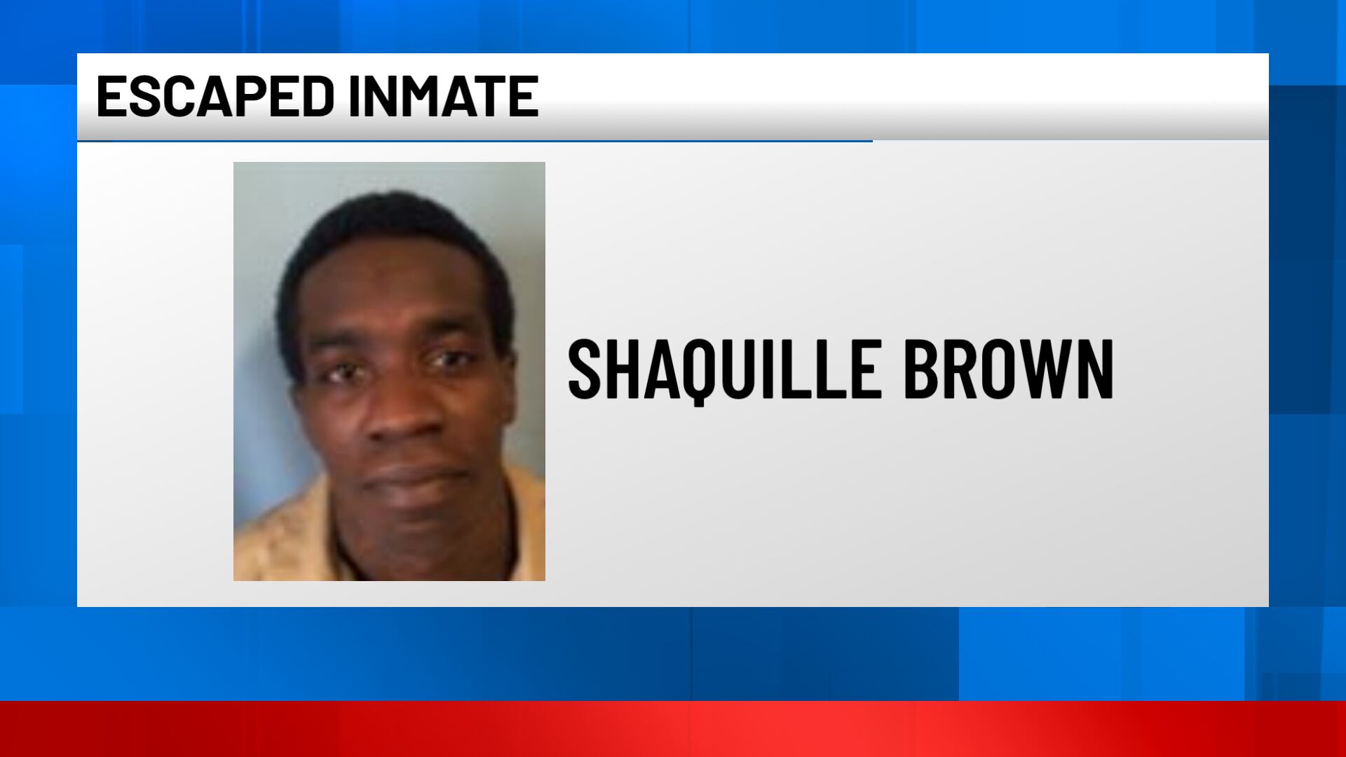 Inmate escapes work release in Mobile