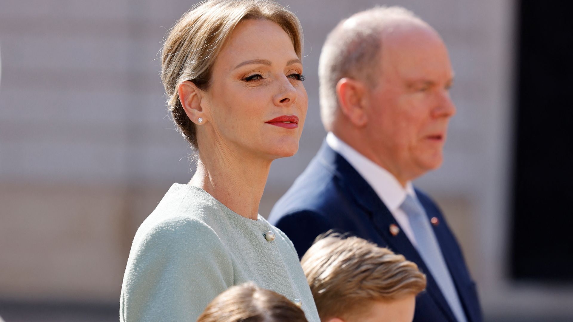 Prince and Princess join their parents in welcoming president and first ...