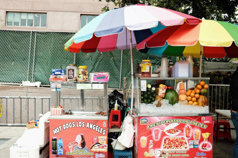 During anti-ICE protests, these street vendors used their aguas frescas ...