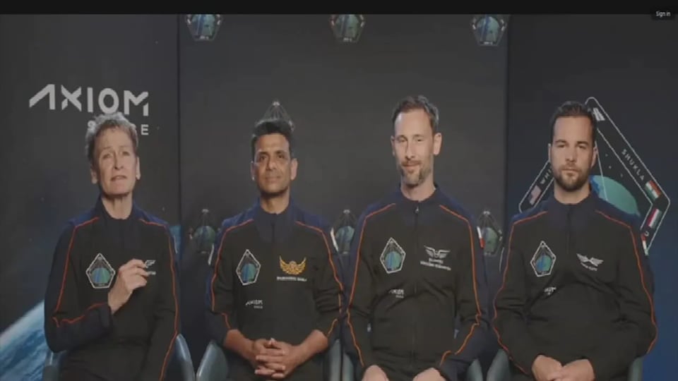 Axiom-4 crew is set to launch this week from Kennedy Space Center