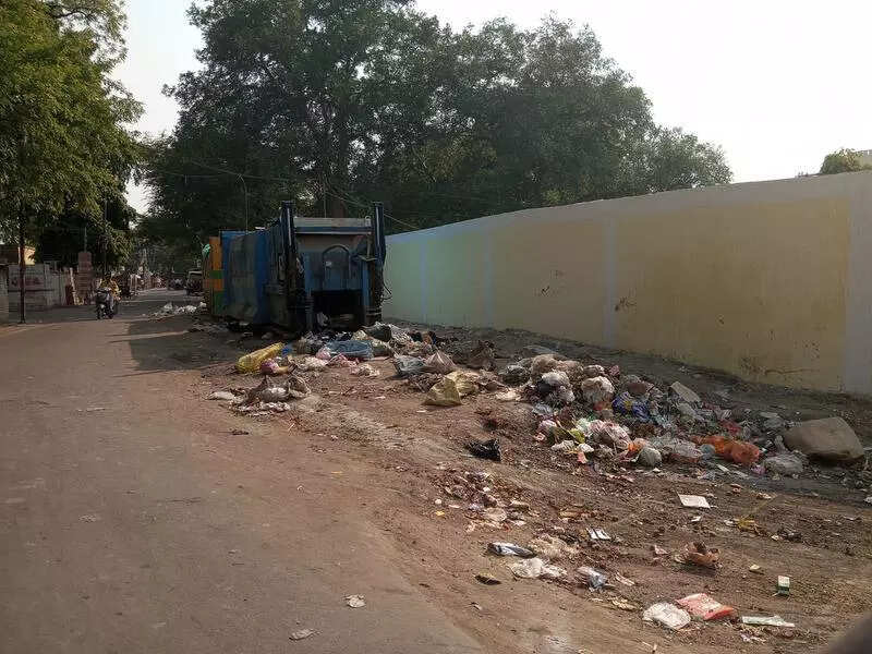 Garbage not being taken from homes, dumped on roads