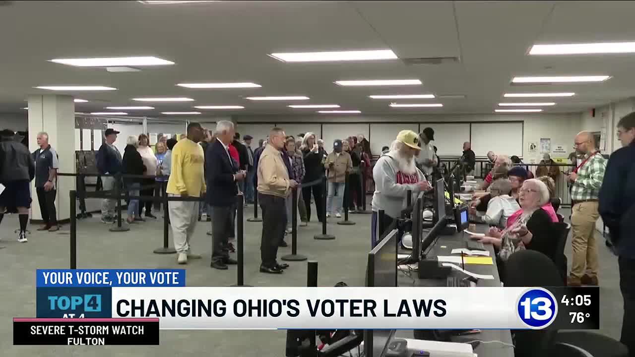 Changing Ohio’s voter laws