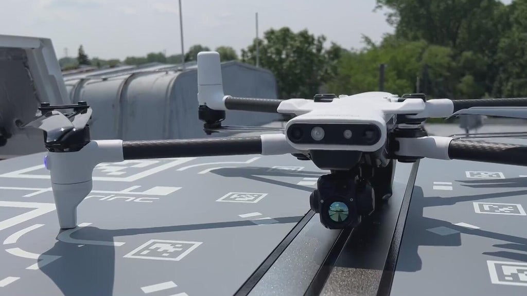 Taylor police unveil department's first autonomous flight drones