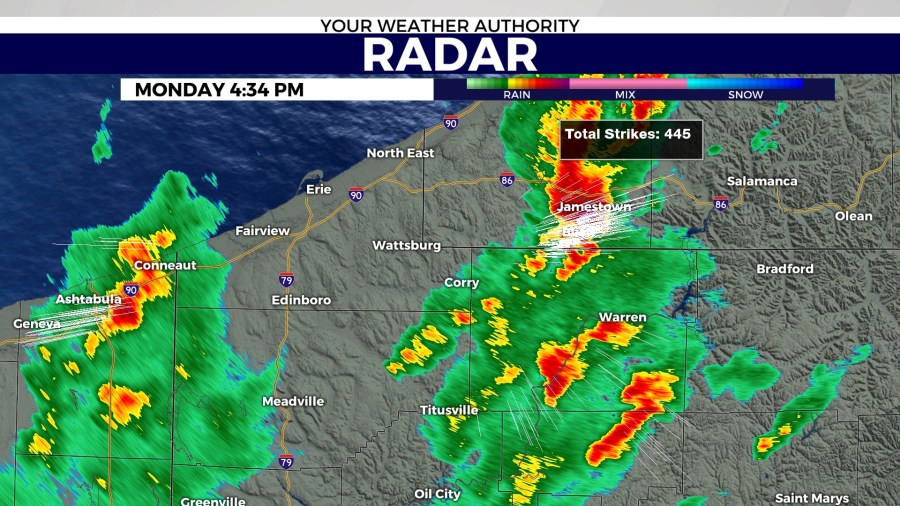 Severe thunderstorm warnings, flood watches issued for tri-state area