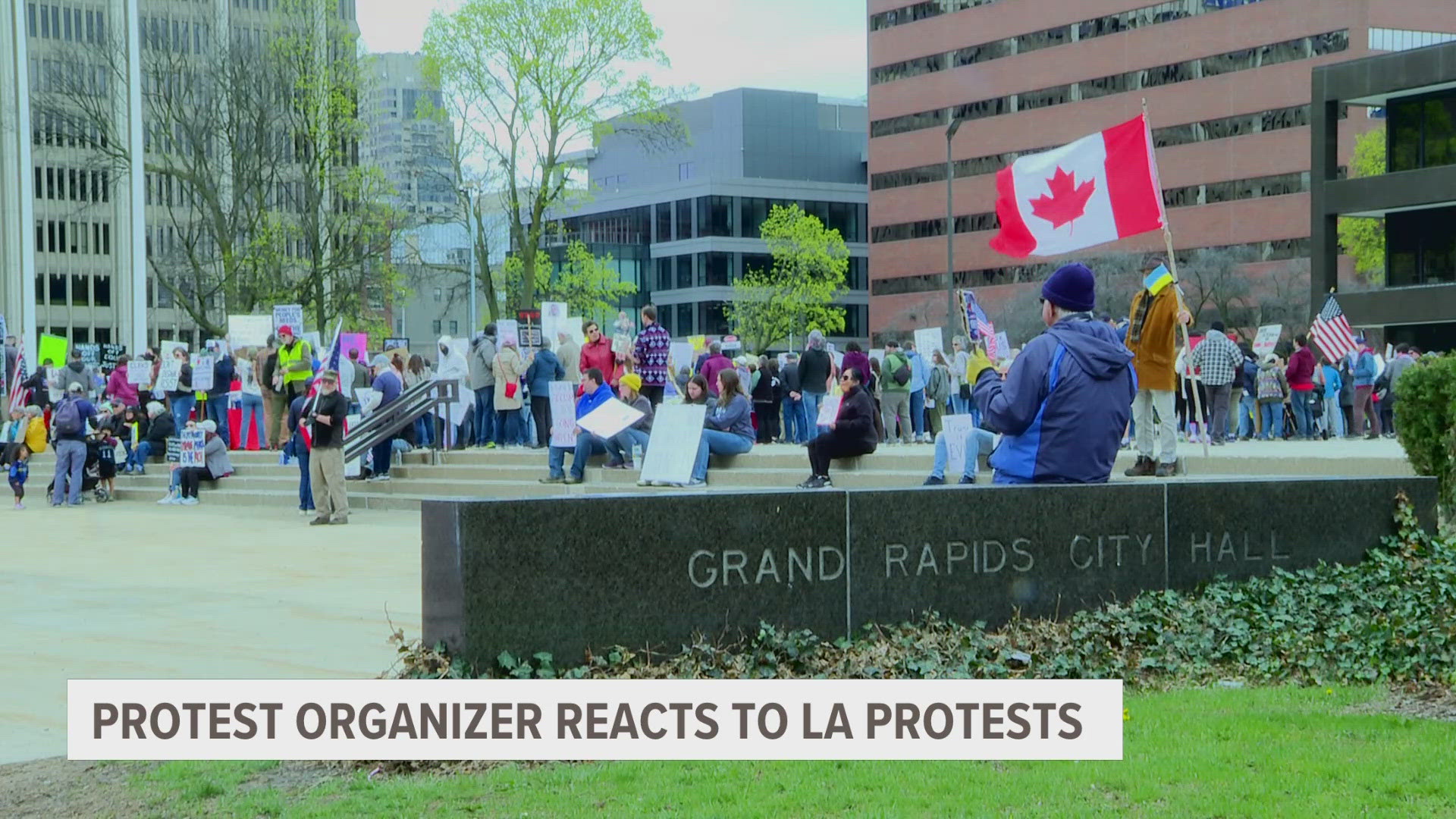 West Michigan protest organizer reacts to LA demonstrations