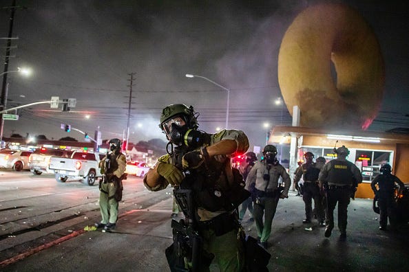 What does it mean when the National Guard is federalized?