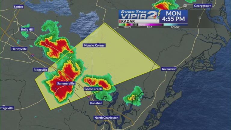 Severe thunderstorm warning expires for Lowcountry counties