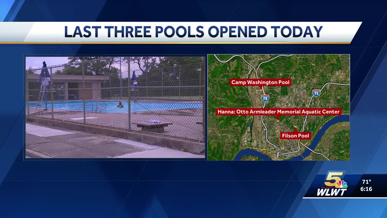 More Cincinnati pools open for the summer