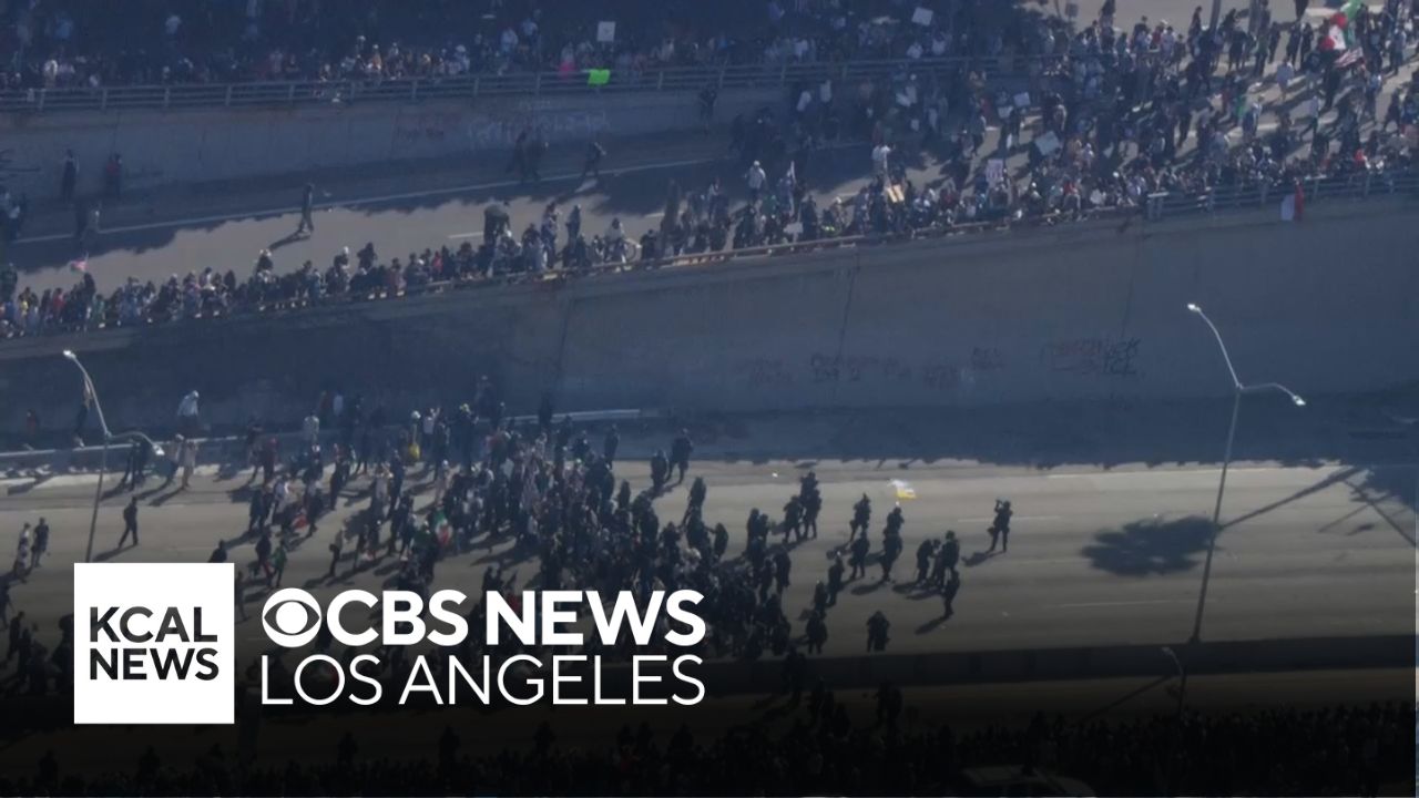 Timeline and map of anti-ICE raids protests in Los Angeles