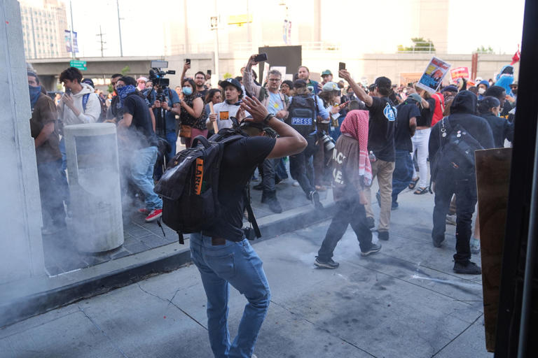 Los Angeles ignited over weekend ICE raids. Then the National Guard arrived