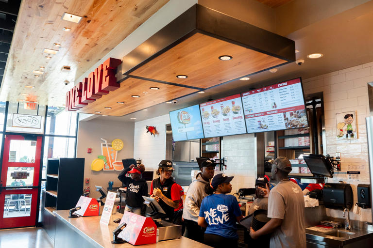 Raising Cane's is finally here! Here's a first look inside the new ...