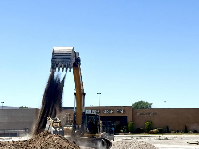 GALLERY: When the walls come tumbling down at Pine Ridge Mall