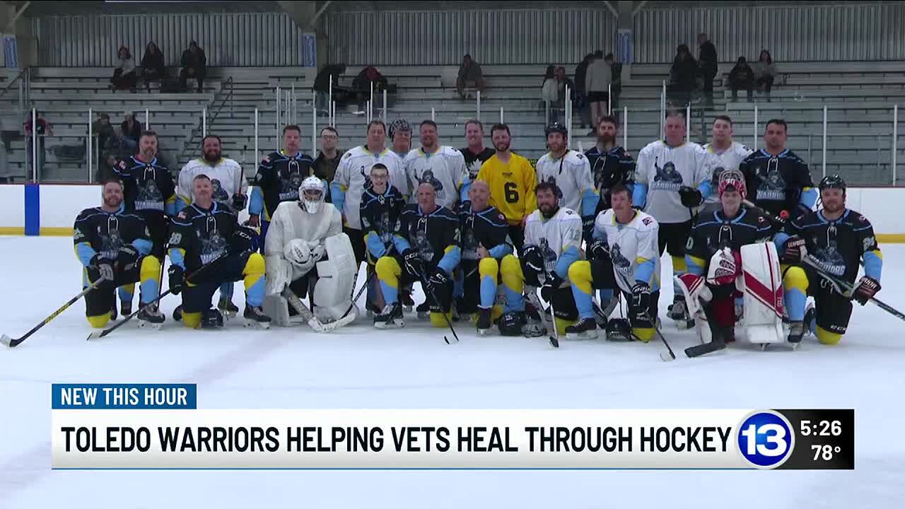 Toledo Warriors helping veterans heal through hockey