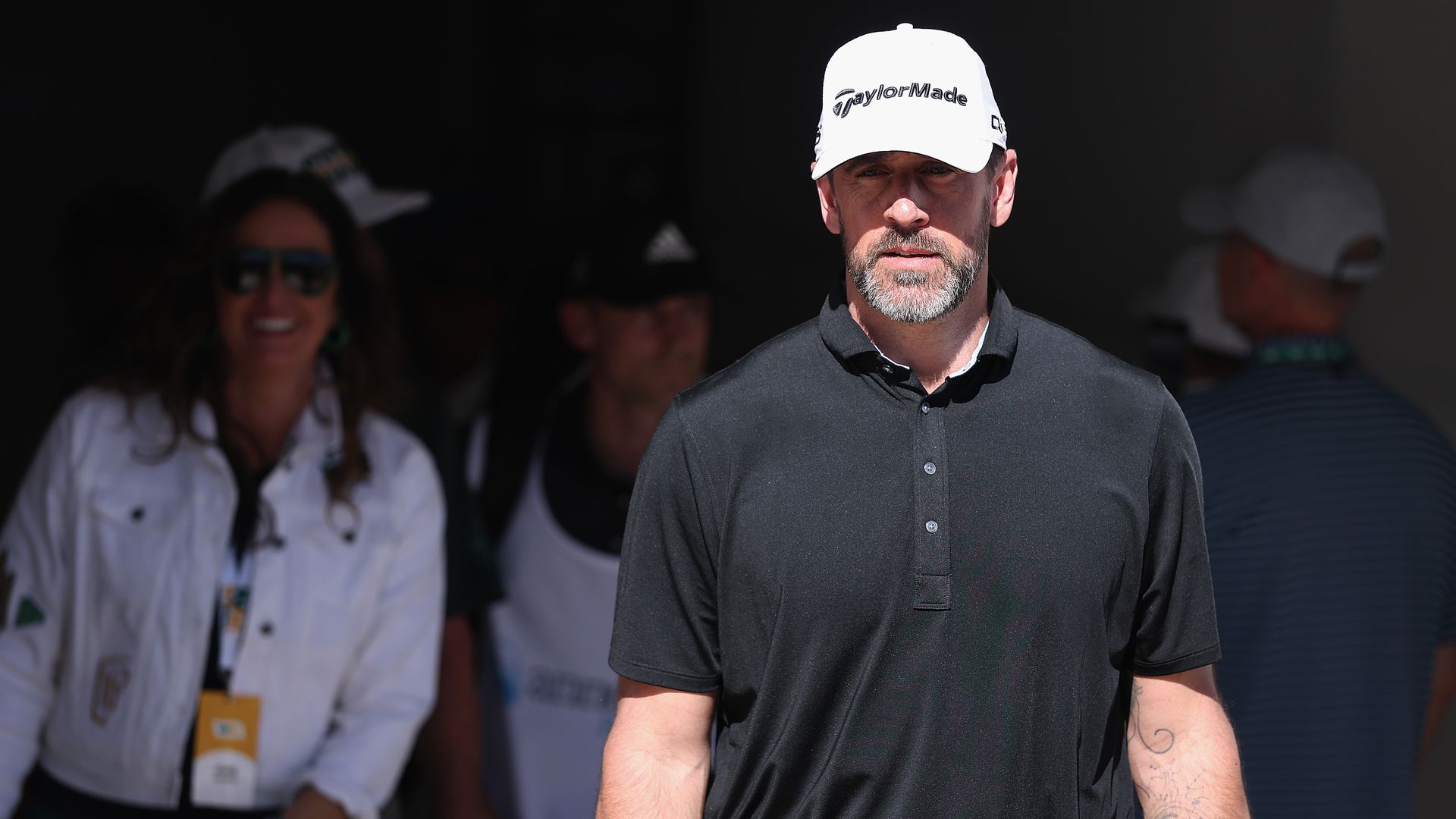 Aaron Rodgers attends Cam Heyward’s charity golf event