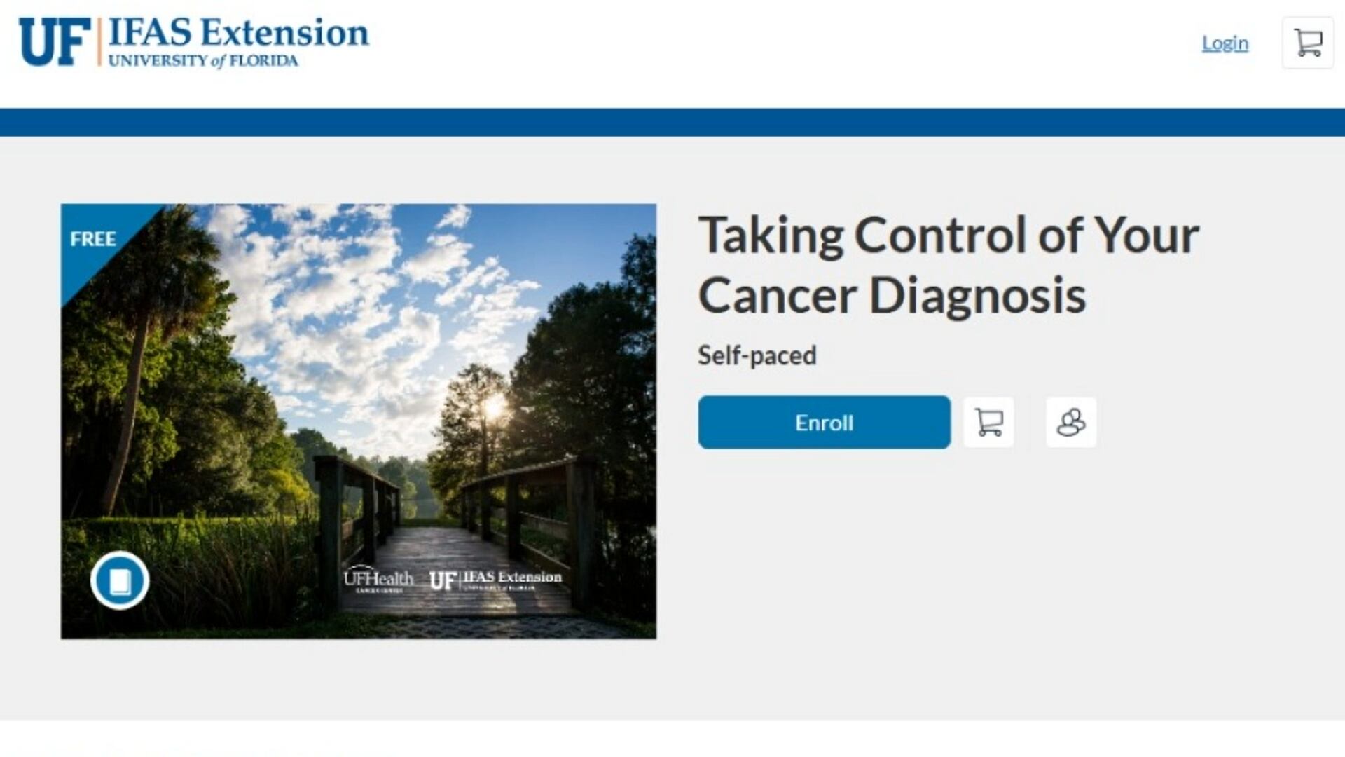 UF IFAS unveils new web course for navigating cancer diagnosis