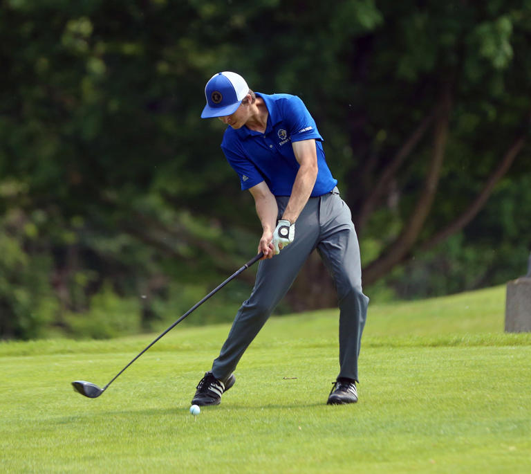 Who impressed from the South Bend area at IHSAA boys golf sectionals?