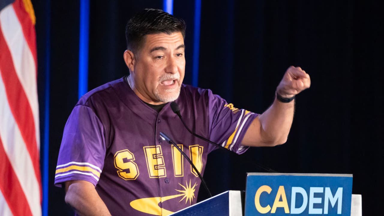 SEIU president David Huerta out on bond after LA ICE protest arrest