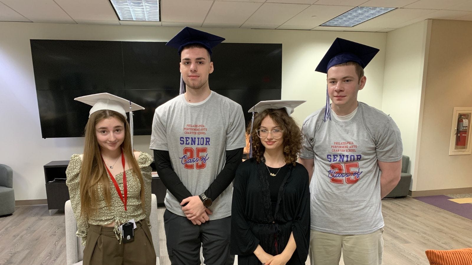 Students who fled war in Ukraine graduate from high school in Philadelphia