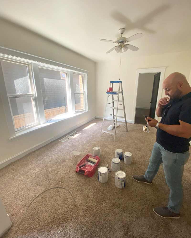 A Plain White Dining Room Transforms with Daring Paint (and It Took 3 ...
