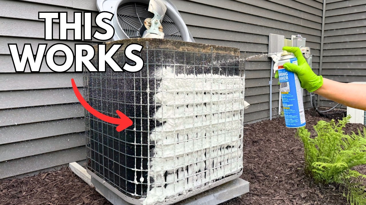 The Best Way to Clean Your AC Unit!