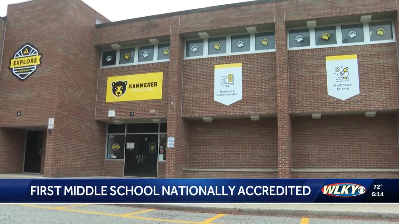 JCPS middle school becomes first in US to receive national accreditation