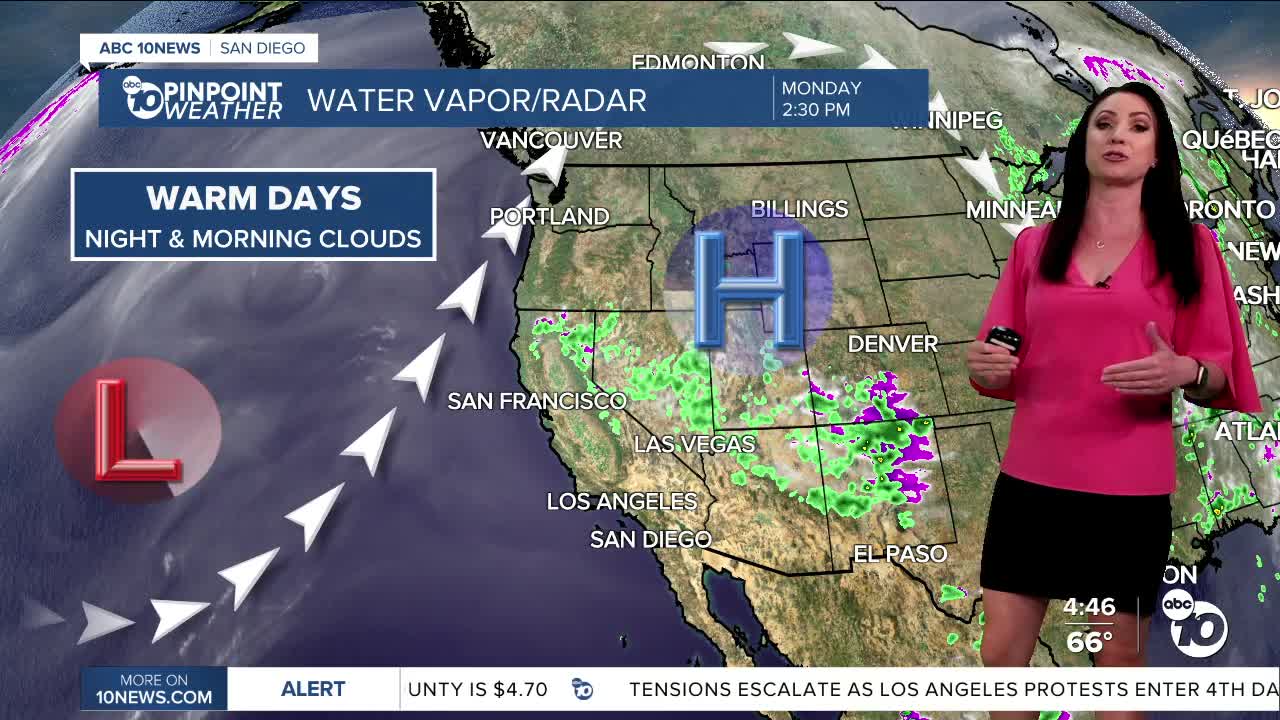 ABC 10News Pinpoint Weather with Meteorologist Megan Parry