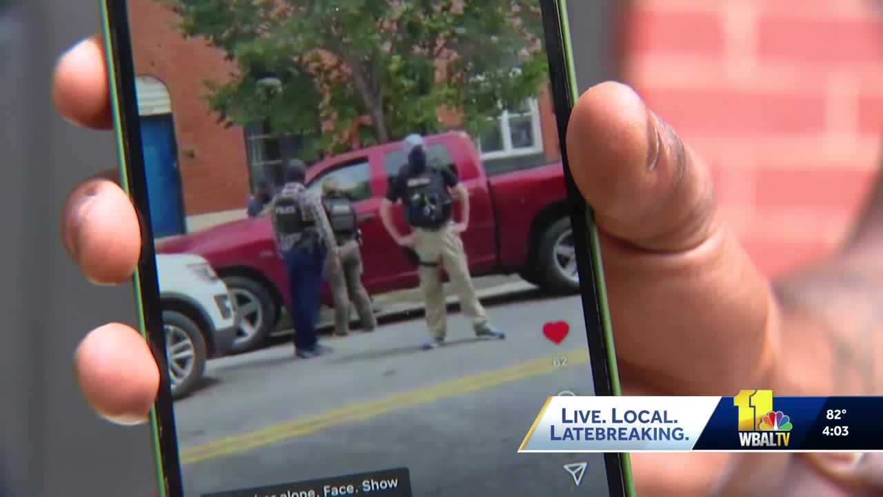 Witnesses: Residents stand in solidarity amid Baltimore ICE encounter