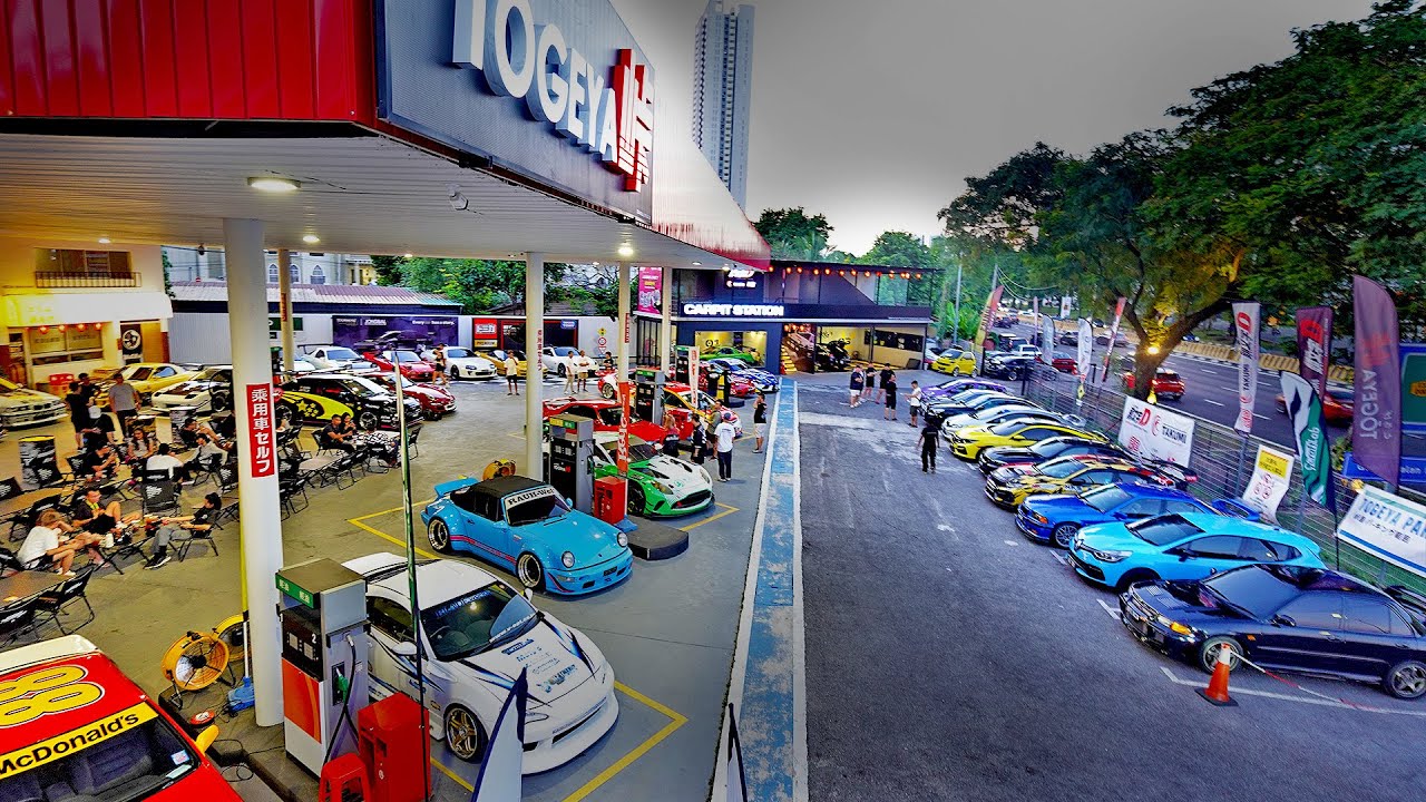 They Built Their Own Initial D Real Life Gas Station