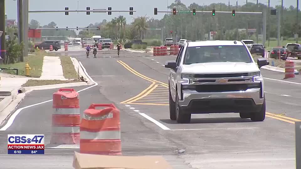 Major traffic shift begins on CR 210 in St. Johns County
